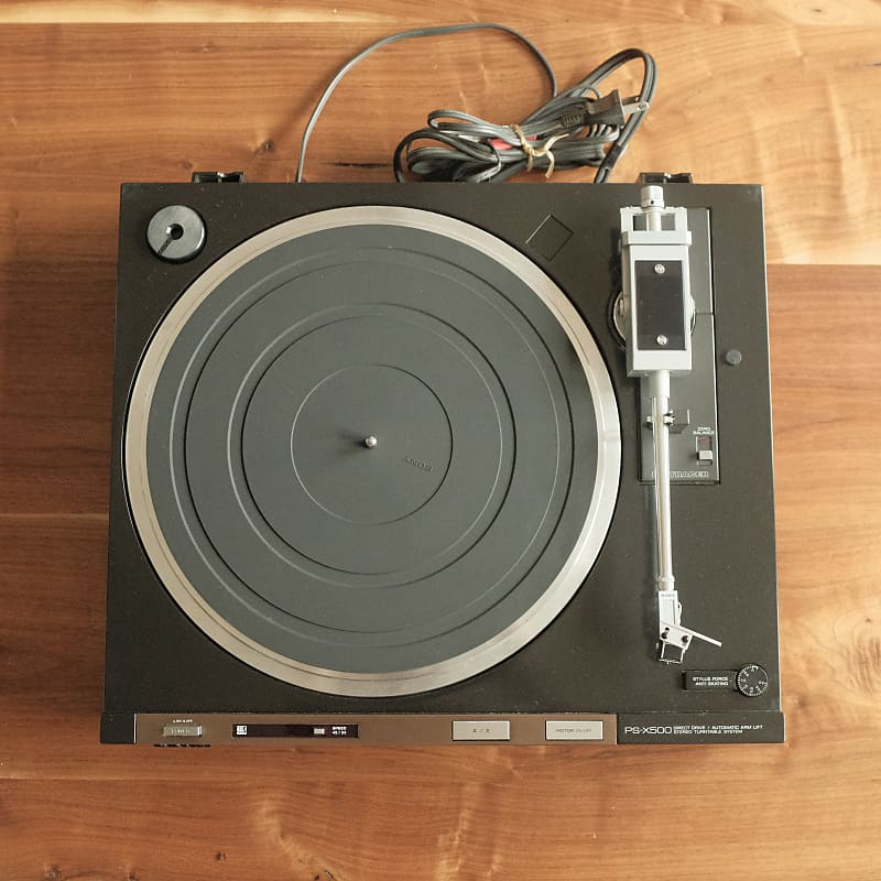 Sony PS-X500—Vintage Turntable with Biotracer Tonearm, Direct | Reverb