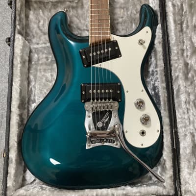 Mosrite American Standard Mark1 00s - Ink Blue ~ Dark Green | Reverb