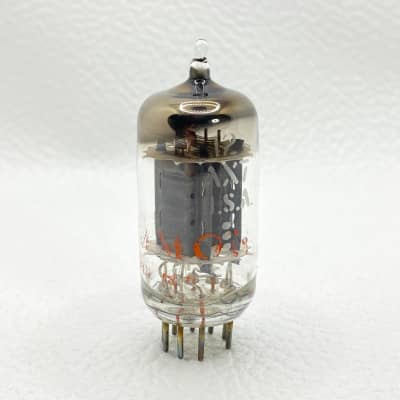12AX7 GE long plate vintage vacuum tube | Reverb