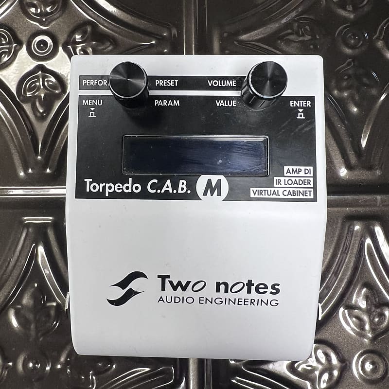 Two Notes Torpedo C.A.B. M Speaker Emulator Used | Reverb