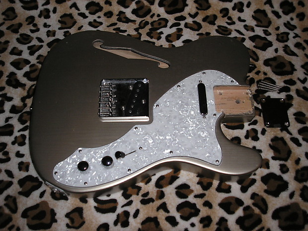 Thinline Telecaster Guitar Body Loaded | Reverb