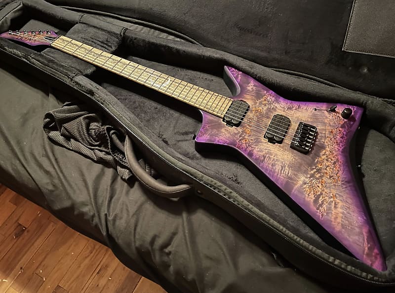 Kiesel Hyperdrive 2021 Trans purple California Burst | Reverb