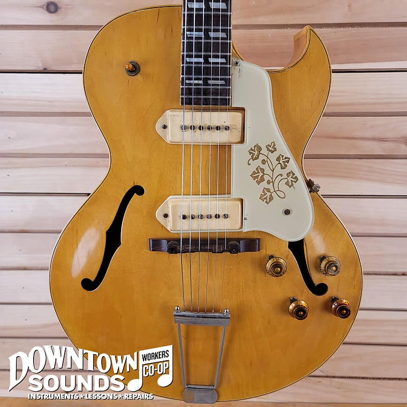 Gibson ES-295 Arch Top Electric Guitar with Hardshell Case - | Reverb