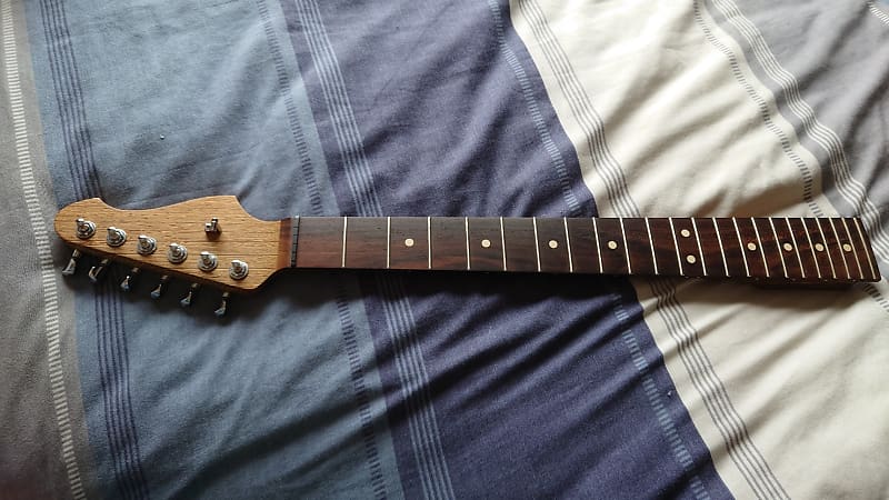 Warmoth 24 3/4 Conversion Strat Neck 2013 Raw Wood | Reverb