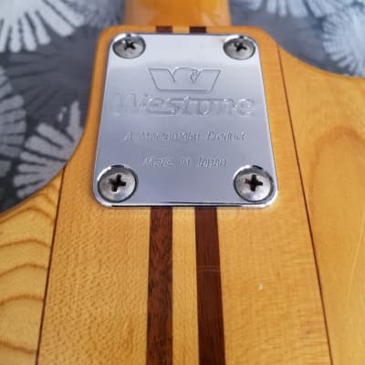 Westone Thunder 1A 4 string bass guitar mid 1980s - Natural | Reverb