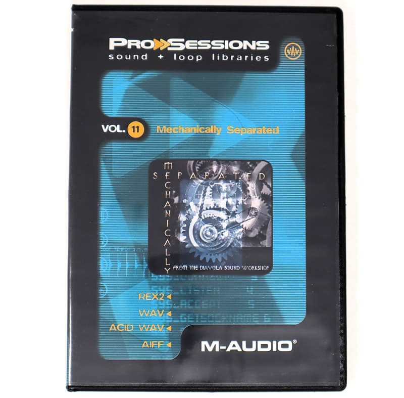M-Audio Pro Sessions Volume 11 Mechanically Separated | Reverb España
