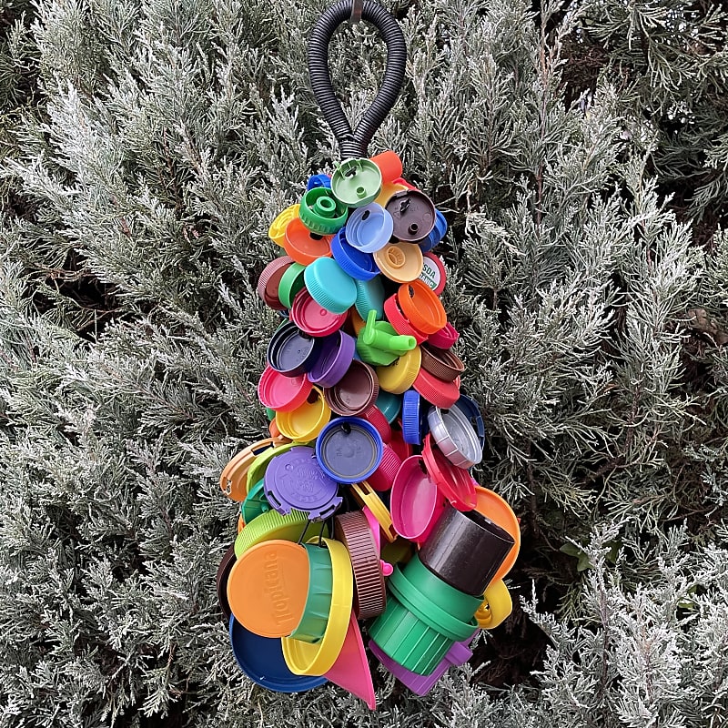 Upcycled Percussion - Extra Large Plastic Bottle Cap | Reverb