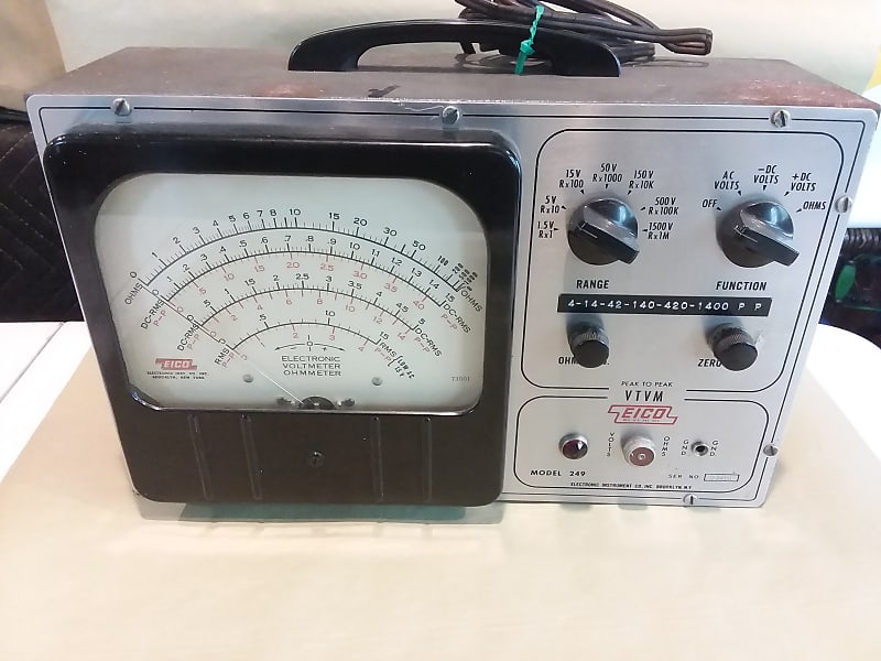 Eico Model 249 Multimeter test equipment | Reverb