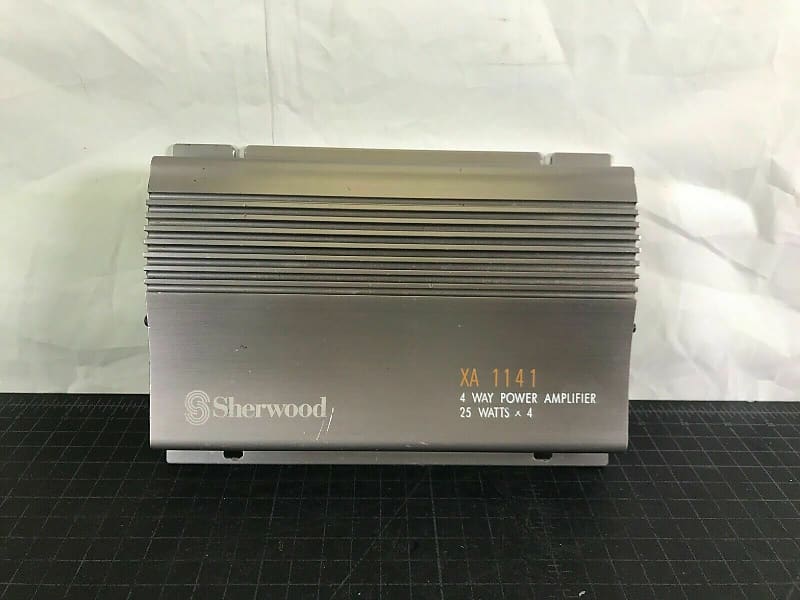 Old school Sherwood XA 1141 4 Channel Amp | Reverb