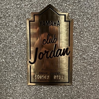 Yamaha Club Jordan Cocktail Drum kit • Early 2000s • Silver | Reverb