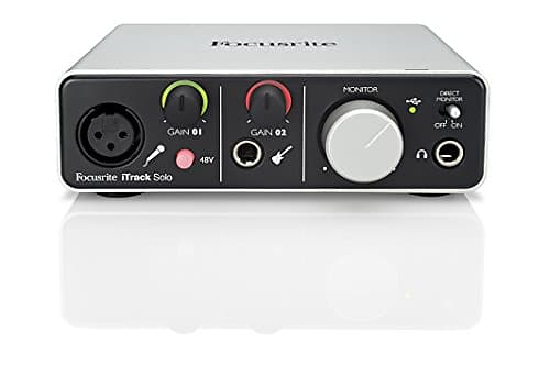 Focusrite iTrack Solo Audio Interface for Mac, PC, and iPad – | Reverb