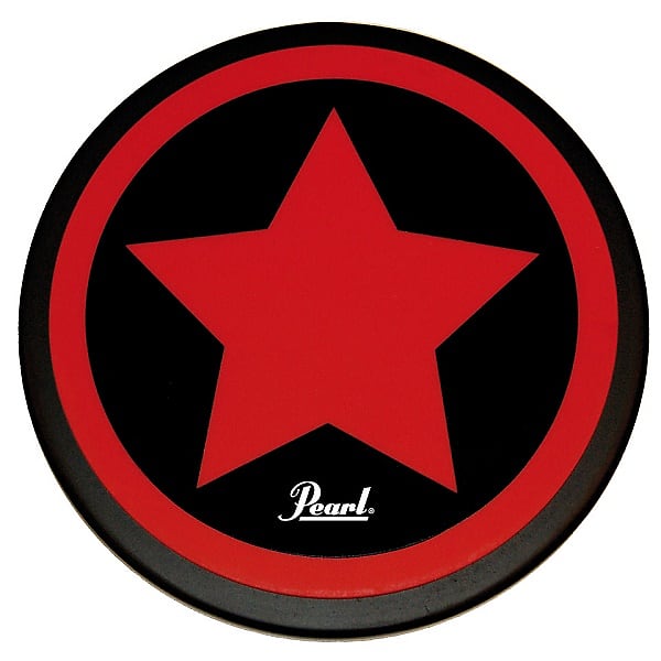 Pearl Practice Pad 8 con stella e logo pearl | Reverb