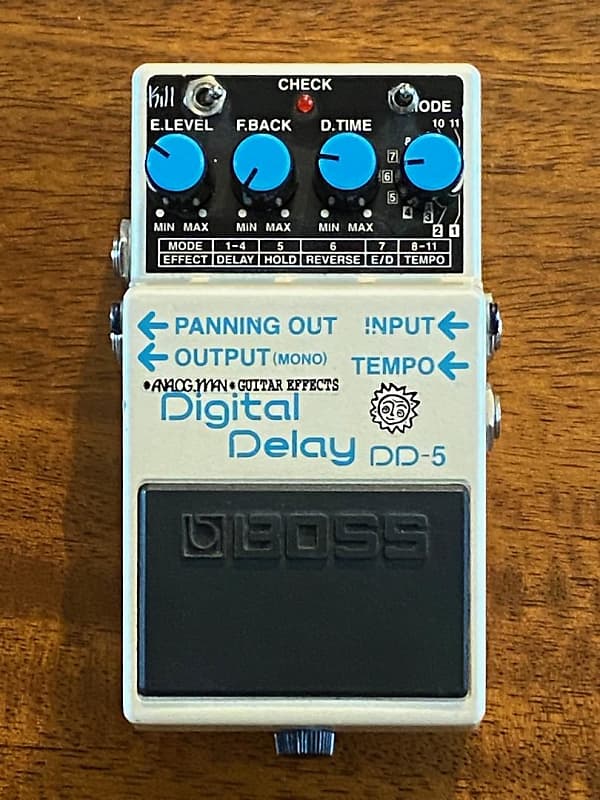 Analog Man Boss DD-5 Delay Pedal High Cut and Dry Signal | Reverb