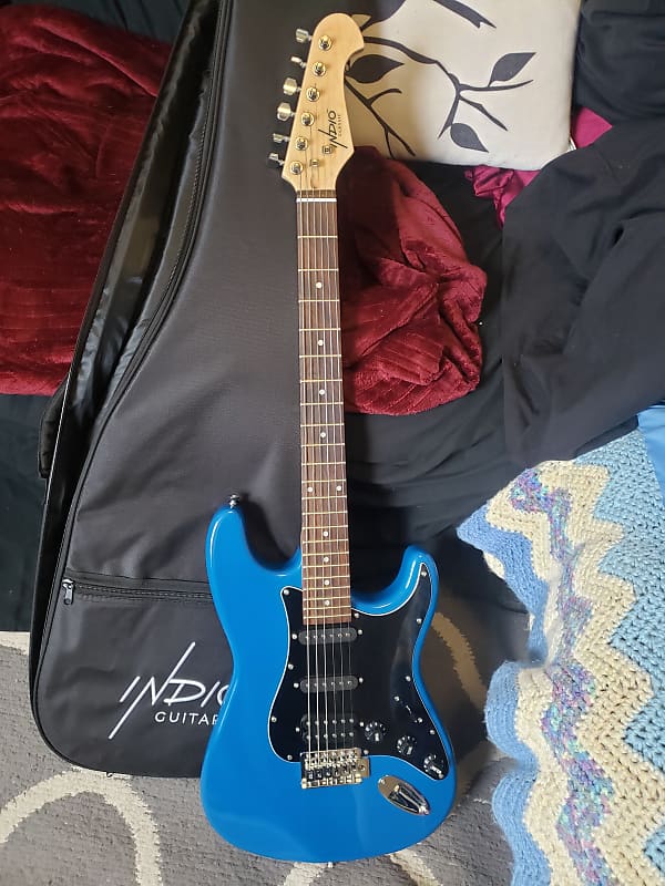 Indio Monoprice Classic 2023 - Gloss Blue | Reverb