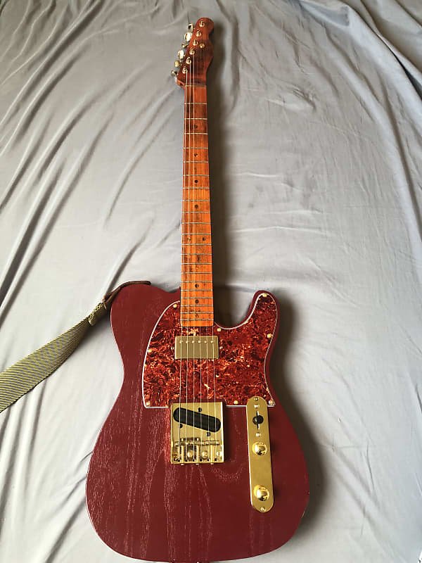 Homemade Telecaster 2021 Wine Red | Reverb