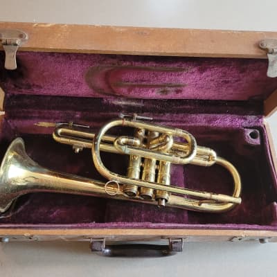 Olds Super Recording cornet case - pre WWII vintage 1930s | Reverb