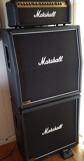 Marshall Stack: Valvestate 100R Head w/1960A (Lead) 4x12 | Reverb