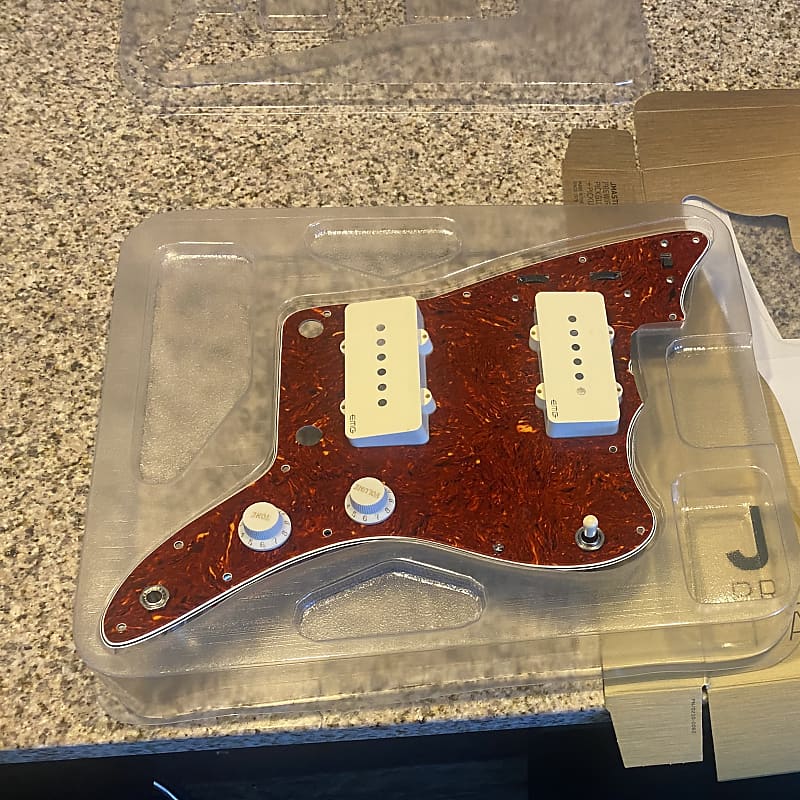 EMG Jazzmaster Pre-wired 2023 - Tortoise shell and cream | Reverb