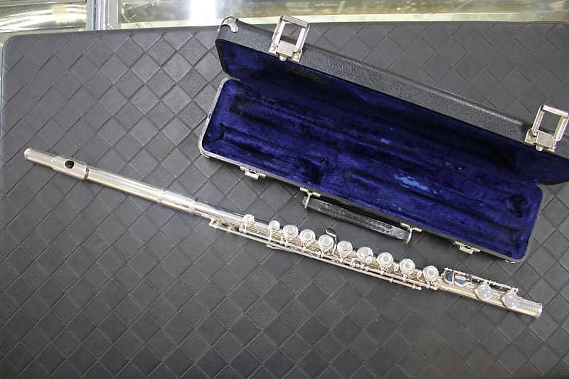 Armstrong Model 80 Sterling Silver Open Hole Flute 1972 | Reverb