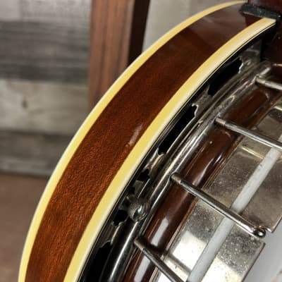 Saga 5-String Closed Back Banjo (1980's) W/OHSC & L.R. Baggs | Reverb