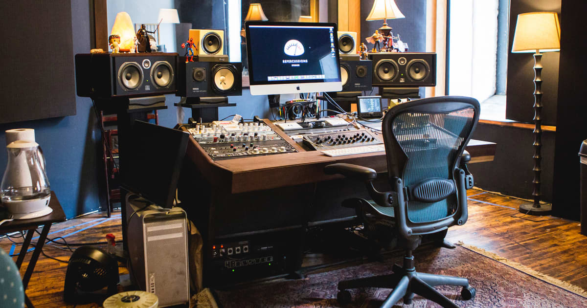 Show Us Your Space: Repercussions Studios in | Reverb News