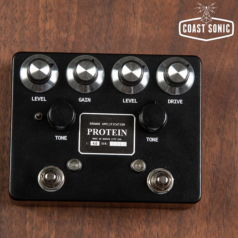 Browne Amplification Protein Dual Overdrive V4 - | Reverb Australia