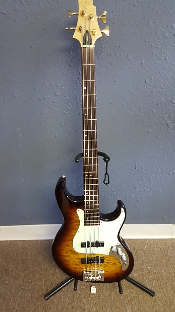 Samick Greg Bennett Fairlane 4 String Bass 2 Color Sunburst | Reverb