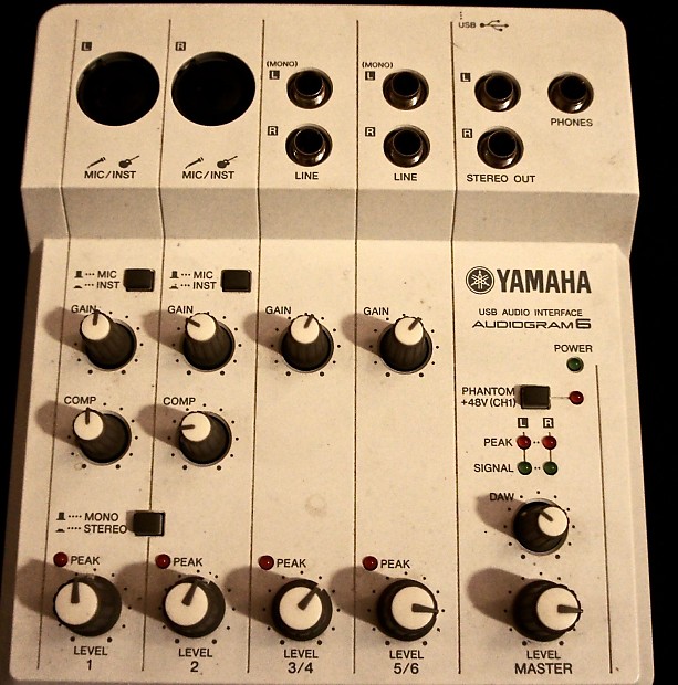 Yamaha USB Audio Interface Audiogram 6 | Reverb