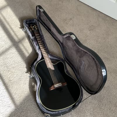 Epiphone SST Studio Acoustic Electric Guitar w/ Hard Case | Reverb