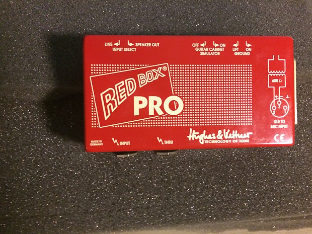 Hughes & Kettner Red Box Pro ( gently used ) | Reverb