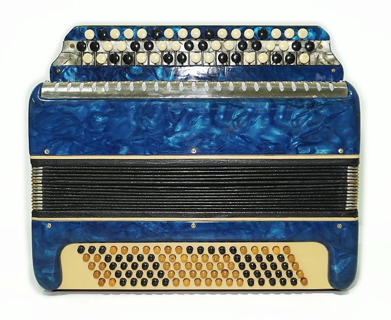 Folk Russian Bayan Tembr Used Accordion Instrument 100 Bass Reverb