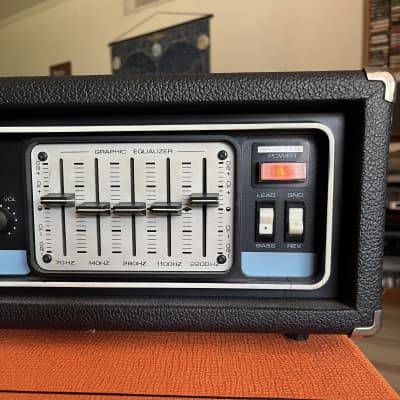 Acoustic Control Corp Model 450 Vintage Bass Guitar Head 1970 | Reverb