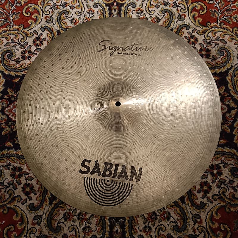Sabian Signature Hot Ride 21" André Ceccarelli | Reverb
