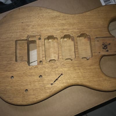 Warmoth Stratocaster hhh floyd rose route guitar body | Reverb