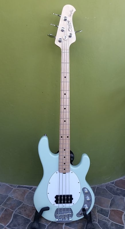 Music man Sterling sting ray 4 bass with upgrades and | Reverb