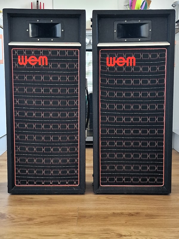 Vintage 1970s WEM Watkins Band System 2x12 Amplifier PA | Reverb