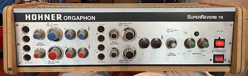 Hohner Orgaphon SuperReverb 76 mid-60s - metal/wood | Reverb