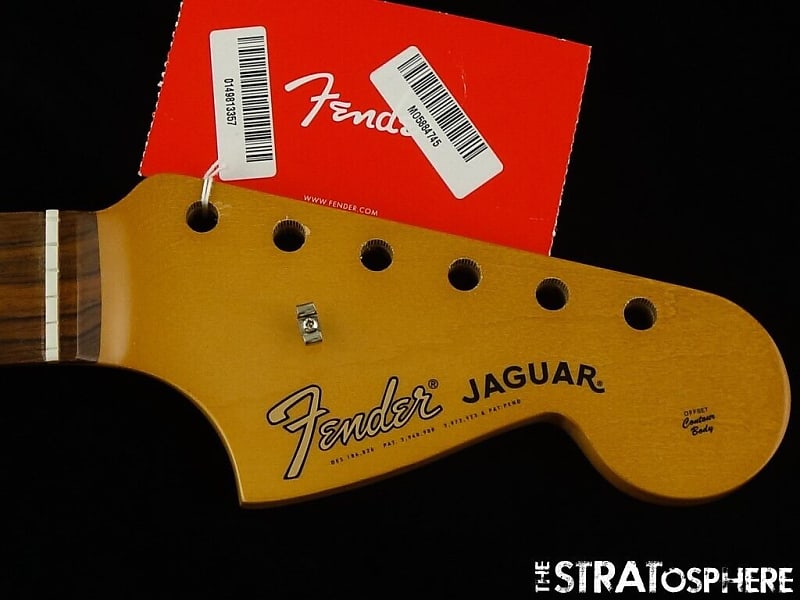 Fender Vintera 60s Modified Jaguar NECK Modern "C" 9.5" Pau | Reverb