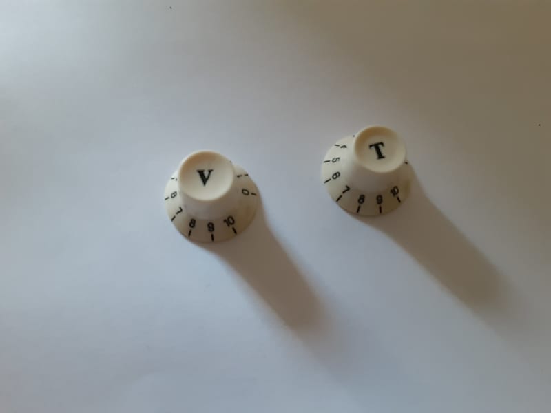 Vintage guitar control knobs Teisco Kawai Japan #CK11 | Reverb