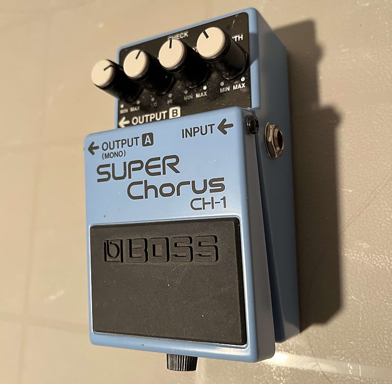 Boss CH-1 Super Chorus (Dark Gray Label) 2001 - Present - | Reverb