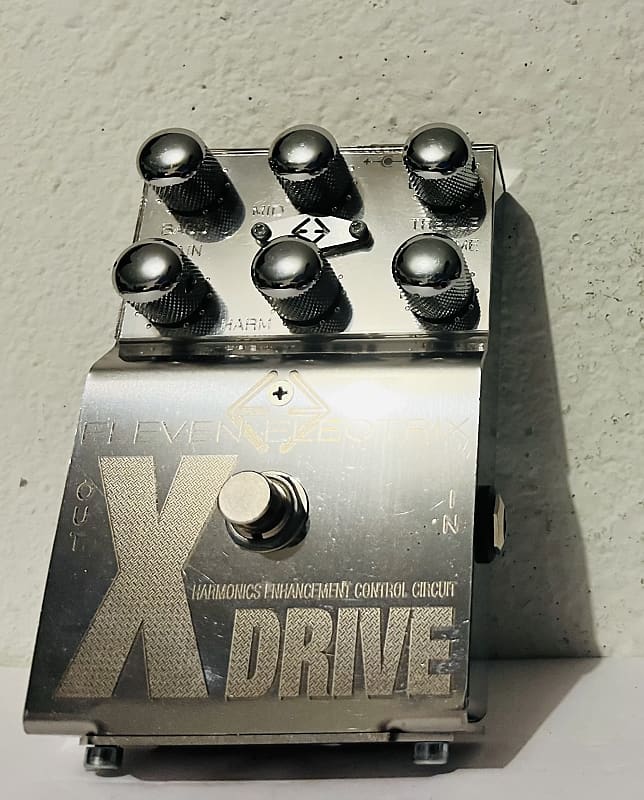 Rare Eleven Electrix X Drive Chrome Guitar Effects Overdrive | Reverb