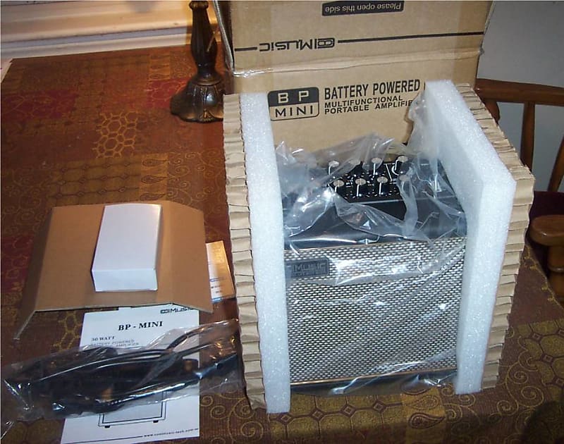 CoolMusic BP Mini AC/battery amp , good for busking | Reverb