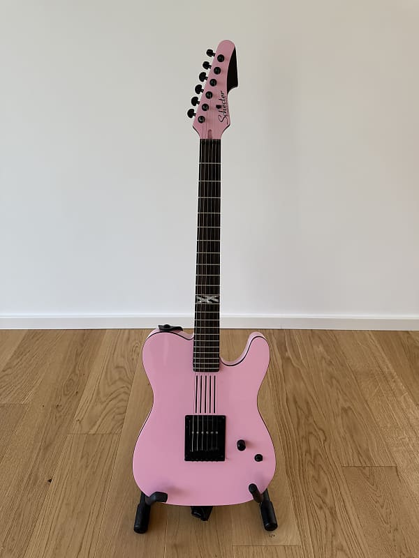 Schecter Machine Gun Kelly Signature PT Pink | Reverb UK