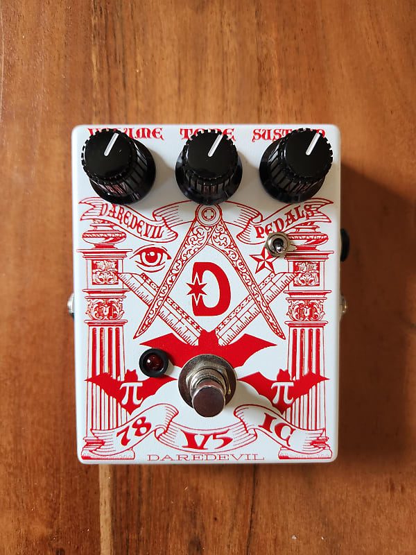 Daredevil 78 Op Amp Big Muff 2024 - white & red | Reverb