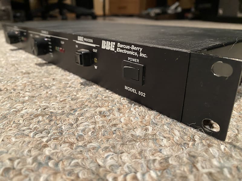BBE Sonic Maiximizer Originial 802 1986 - Black | Reverb Canada