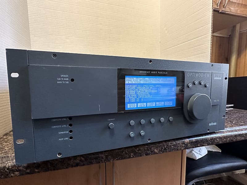 Orban Optimod 8200 U3S FM Broadcast Audio Processor | Reverb