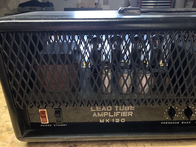 Red Bear MK 120 1990s - retubed- refinished cab w/ metal | Reverb