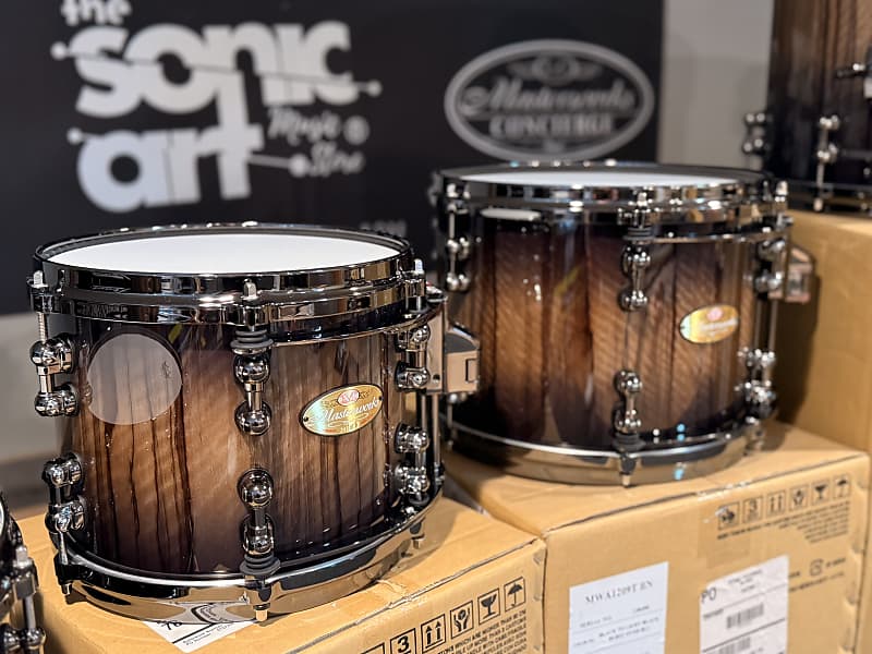 Pearl Artisan Masterworks 2025 - Black Burst over Black Limba | Reverb