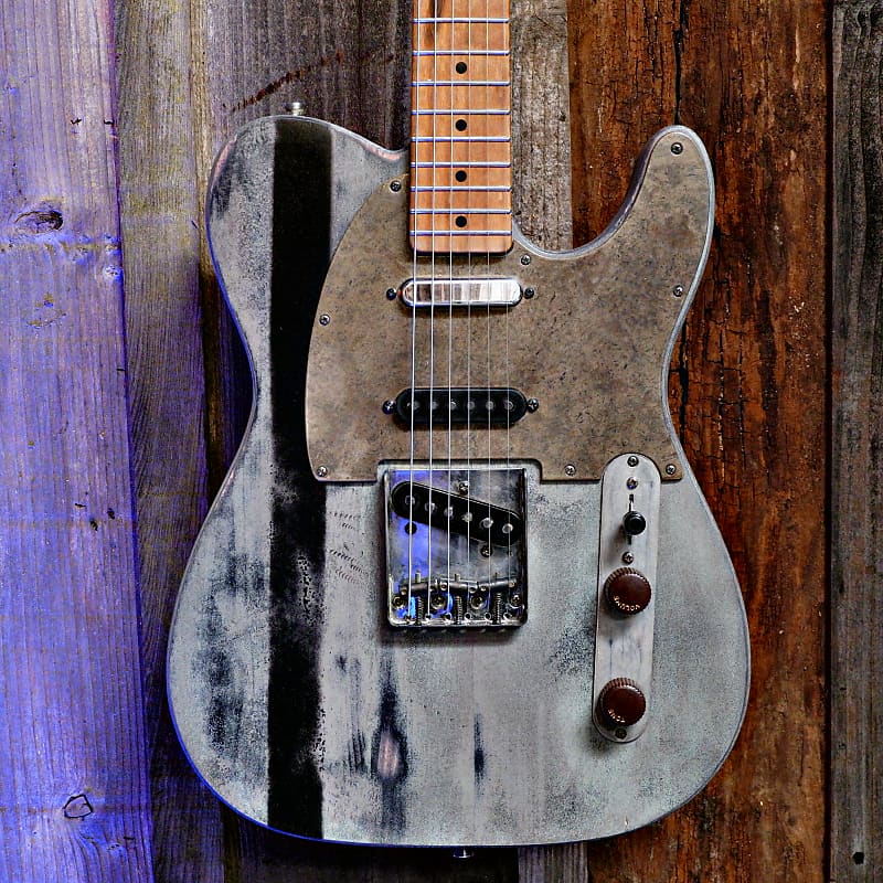 Keith Holland Custom T-ANS-3 2023 - Gray Vintage Oil with | Reverb