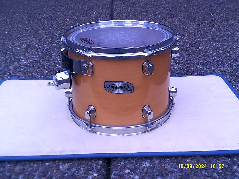 Mapex Pro M All Maple 12 Round X 9 Rack Tom, Natural Lacquer, | Reverb